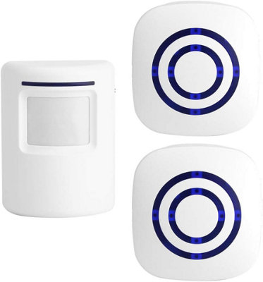 Actpe Wireless Motion Sensor Doorbell for Business, Outdoor Entry Alert ...
