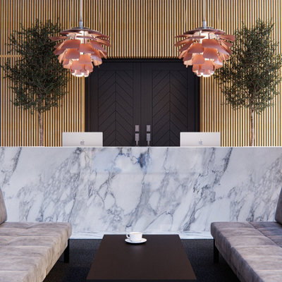 Acupanel Oak Fire-Rated Acoustic Wood Wall Panel 240cm x 60cm | DIY at B&Q