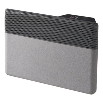 Adam Axon 1500W Electric Radiator in Grey with Smart WiFi Control