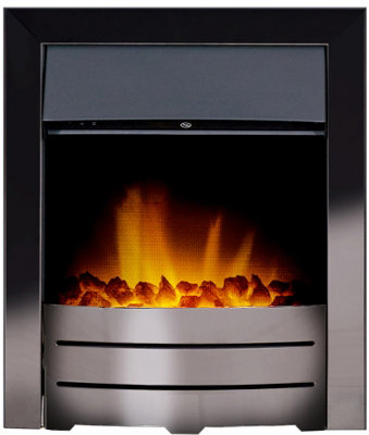 Adam Colorado Electric Fire in Black Nickel