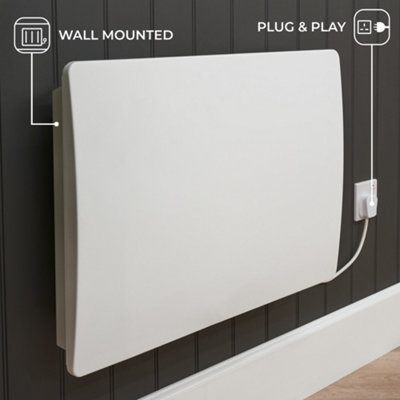 Adam Solis 2000W Ceramic Core Electric Radiator in White