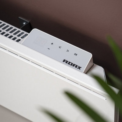 Adax Famn WIFI Electric Panel Heater, Wall Mounted, 400W, White