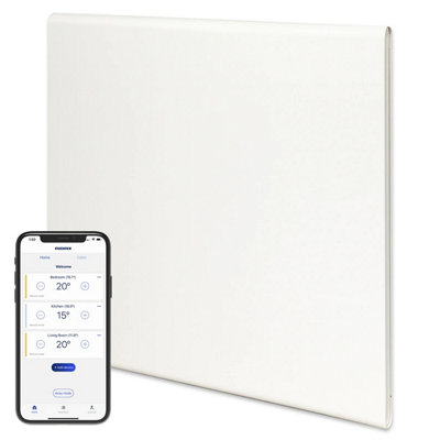 Adax Neo WIFI Electric Panel Heater, Wall Mounted, 400W, White