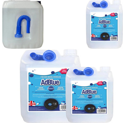 AdBlue 1 x 5L Makes & Models Complete With Easy To Pour Spout ...