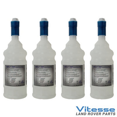 AdBlue for Peugeot / Citroen, 1611328380, Diesel cars 4x 1.89 Litre bottles