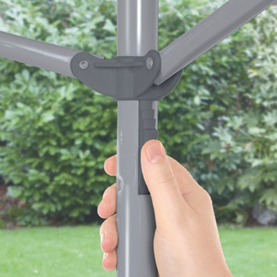 ADDIS 35M 3 ARM ROTARY AIRER, Outdoor Rotating Clothes Dryer 518864B&Q