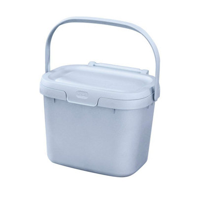 Addis 4.5L Everyday Kitchen Compost Caddy Bin, Soft Green