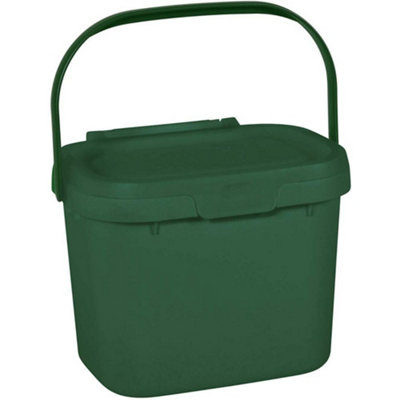 Addis Compost Caddy Bin Dark Green
