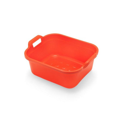 Addis Washing Up Bowl Flame Orange (One Size) | DIY at B&Q