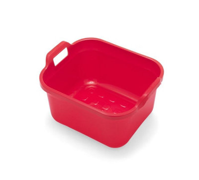 Addis Washing Up Dish Washing Bowl Large Rectangular Plastic With 2 ...