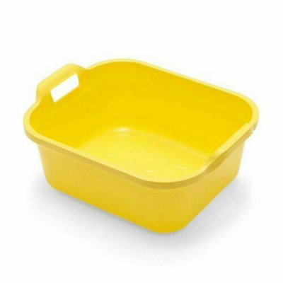 Addis Washing Up Dish Washing Bowl Large Rectangular Plastic With 2 ...