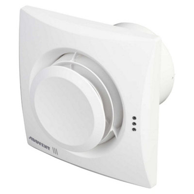 Addvent AVX100ZH Whisper Quiet Zone 1 Extractor Fan 100mm (Humidistat ...
