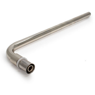 Adept - 16mm x 15mm - Copper Press Radiator Elbow Plated Heating Pipe ...