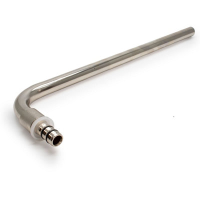 Adept - 16mm x 15mm - Copper Press Radiator Elbow Plated Heating Pipe ...