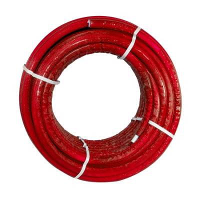 Adept Pre-Insulated MLCP Pipe (Red) - WRAS Approved - 32mm - 25m Roll