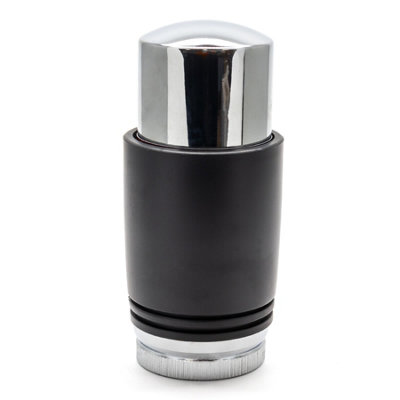 Adept Technology Black-Chrome TRV Thermostatic Radiator Valve - Head ...