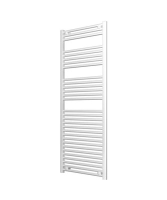 ADIGE White Heated Towel Rail - Large 600mm Wide, 1500mm High