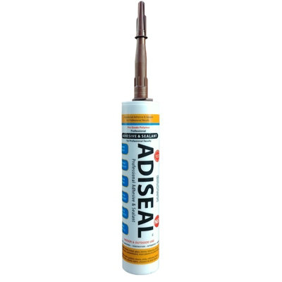 Adiseal by TEW Brown Adhesive & Sealant 290ml | DIY at B&Q