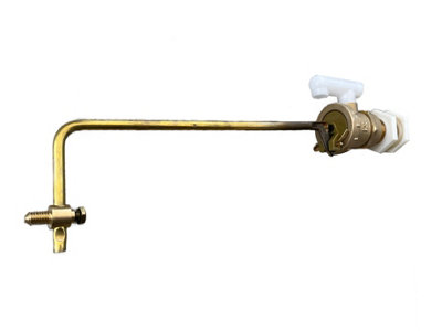 Adjustable 1/2" Inch Part 2 Ballcock Float Valve with Ball/Float Toilet ...