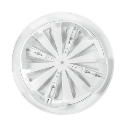 adjustable air vent with pull cord for 80mm-160mm round duct