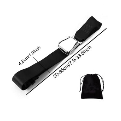Adjustable Aircraft Airplane Buckle Clip Safety Seat Belt Extension ...