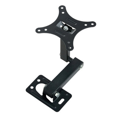 Adjustable Angle Wall-Mounted Metal TV/Monitor Bracket for 10-26 inch ...