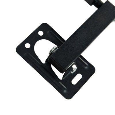 Adjustable Angle Wall-Mounted Metal TV/Monitor Bracket for 10-26 inch ...