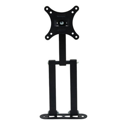 Adjustable Angle Wall-Mounted Metal TV/Monitor Bracket for 10-26 inch ...