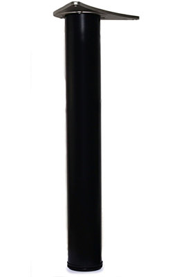 Adjustable Breakfast Bar Worktop Support Table Leg 710mm - Colour Black ...