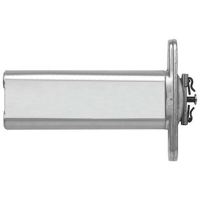 Adjustable Double Chain Door Closer 170mm Depth Jamb Mounted Satin Chrome