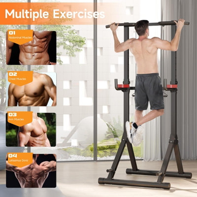Adjustable Height Multi-Function Power Tower