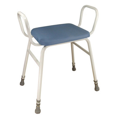 Adjustable Height Perching Stool with Arms - Comfortable and Stable ...