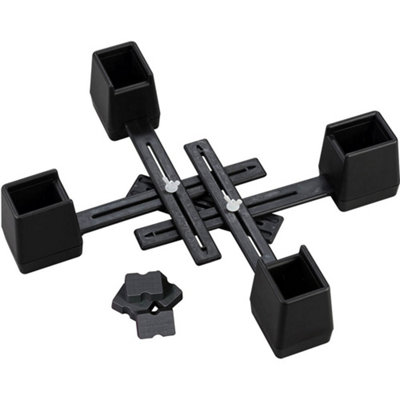 Adjustable Linked Chair Raiser Kit - 50 75 and 100mm Height Insert ...