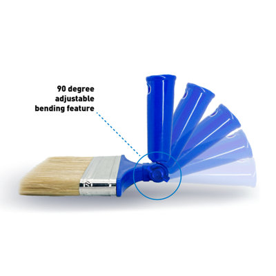 Adjustable Paint Brush Set, 3 Pack, 2, 3, 4 inches, Multi Angle Brushes ...