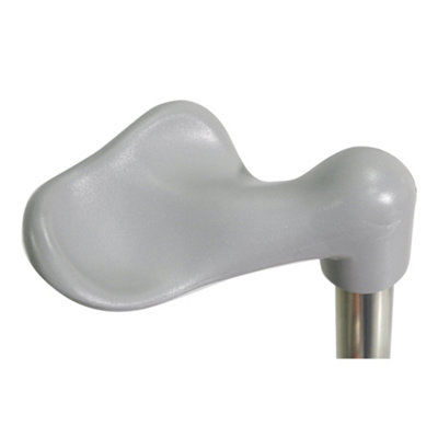 Adjustable Right-Handed Ergonomic Walking Stick for Comfort and Support