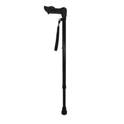Adjustable Right-Handed Ergonomic Walking Stick with 10 Height Settings ...
