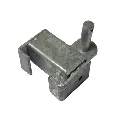 Adjustable RSJ Gate Hanger with 19MM Pin (Suits 4" - 7" Girder Galvanised)