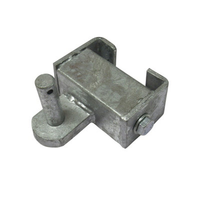 Adjustable RSJ Gate Hanger with 19MM Pin (Suits 4" - 7" Girder Galvanised)