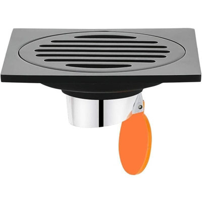 Adjustable Square Steel Shower Drain, Odor Proof Floor Drain for ...