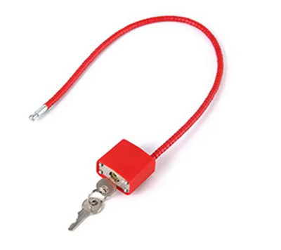 Adjustable Steel Cable Lockout Padlock