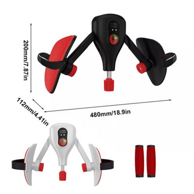 Adjustable Thigh & Kegel Exerciser with Digital Counter - Pelvic Floor ...