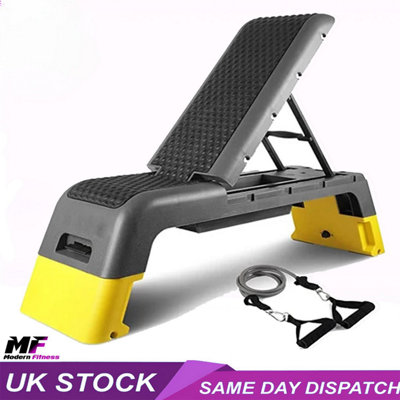 Adjustable Training Bench Multi-Functional Step Platform with ...