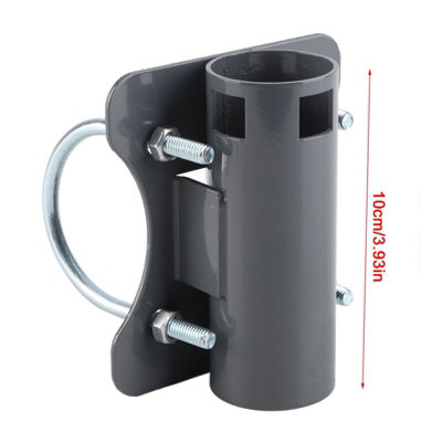 Adjustable U-Shaped Stainless Steel Aerial Mast Pipe Bracket for 30mm ...