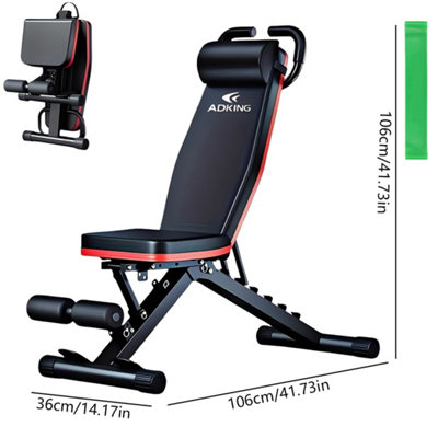 Adjustable Weight Bench for Full Body Workout