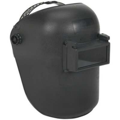 Adjustable Welding Head Shield with Shade 10 - Flip Up Lens for Quick ...