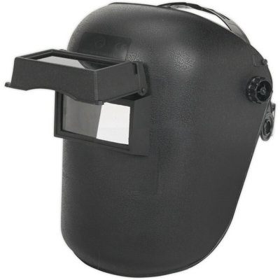 Adjustable Welding Head Shield with Shade 10 - Flip Up Lens for Quick ...