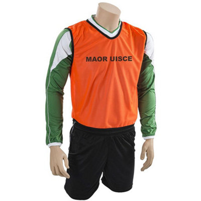 ADULT GAA Officials Bib - Maor Uisce Fluo Orange - Machine Washable ...