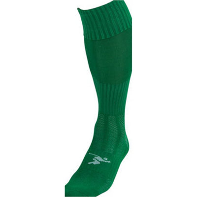 ADULT SIZE 7-11 Pro Football Socks - EMERALD GREEN - Ventilated Toe ...