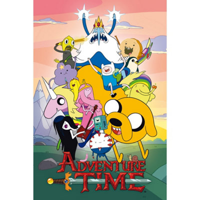 Adventure Time Group 61 x 91.5cm Maxi Poster | DIY at B&Q