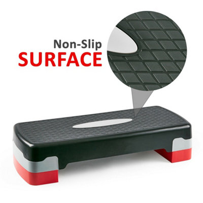Aerobic Stepper Yoga Step Board Gym Fitness Exercise Cardio Adjustable ...